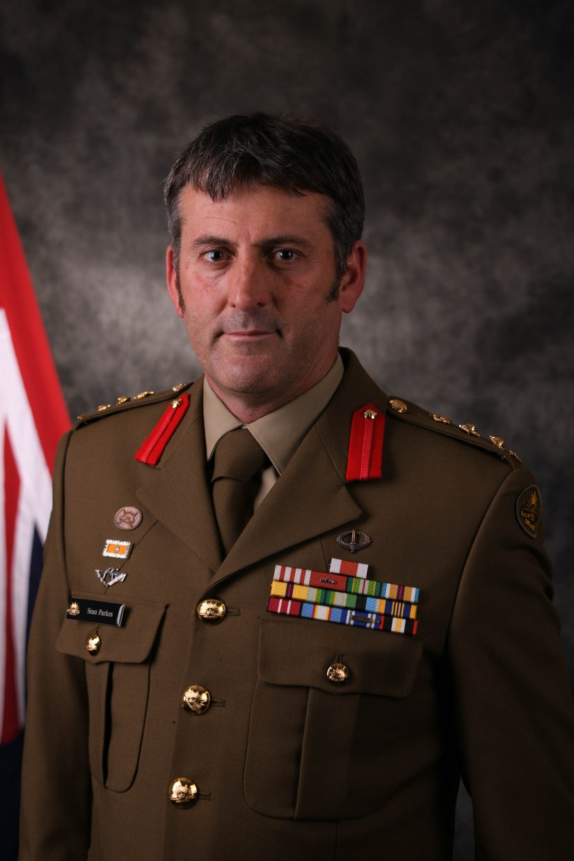 Brigadier Sean Parkes, DSC, DSM | Air and Space Power Centre
